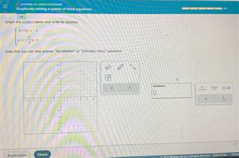 Solved Graph The System Below And Write Its Solution