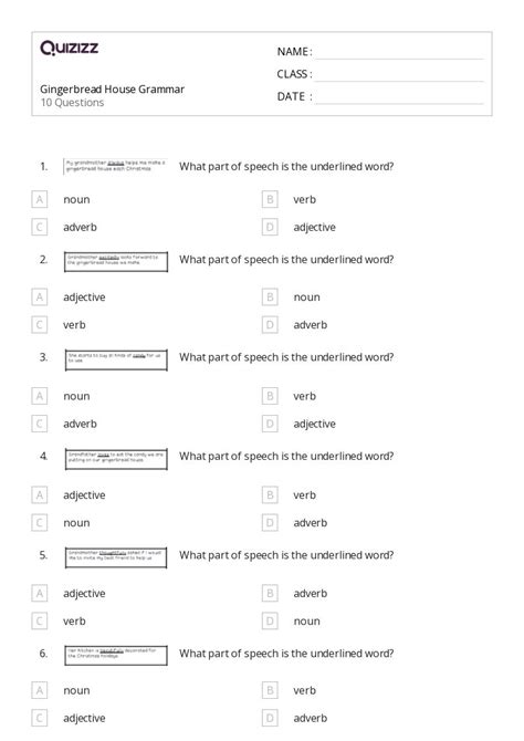50 Grammar Worksheets For 2nd Grade On Quizizz Free And Printable