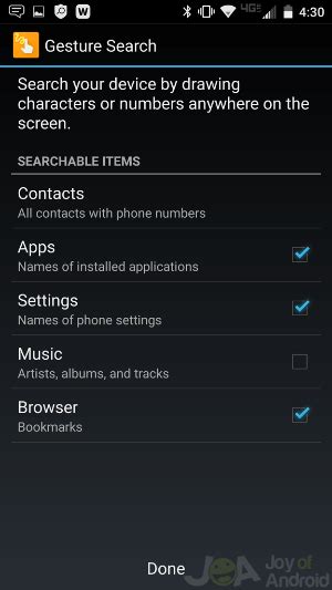 how to add gesture controls to any android device for custom control