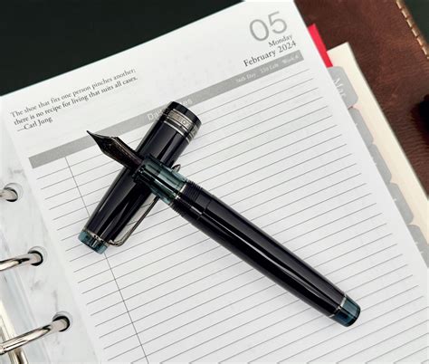 My Edc Sailor Pro Gear F Nib With Deatramentis Dark Blue Document Ink