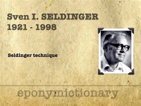 Sven Ivar Seldinger Archives • Litfl