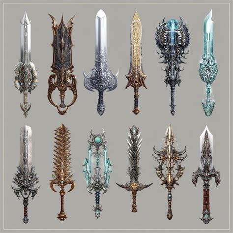 Draw Custom Fantasy Dnd Weapons Art And Props By Androsloo Fiverr