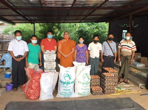 ခိုကိုးရာမဲ့ မသန်စွမ်း အဘိုးအဘွားများအတွက် ဆန်၊ ဆီ၊ ဆား၊ ကြက်သွန်နီနှင့