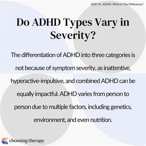 Add Vs Adhd What Is The Difference