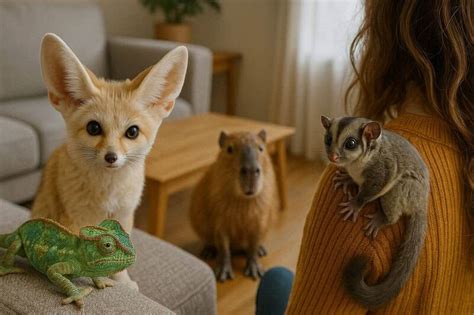 The Rise Of Uncommon Pets Exploring 8 Unique Animals You Can Adopt