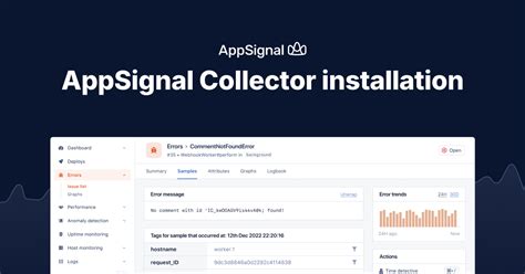 Appsignal Collector Installation Appsignal Documentation