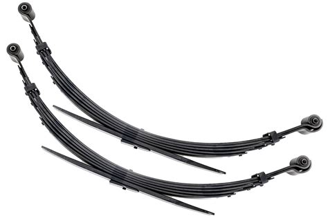 Rough Country Rear 52 Inch Leaf Springs 4 Lift Pair Chevygmc