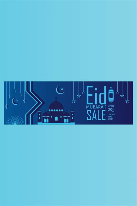 Eid Mubarak Social Media Cover Design Masterbundles