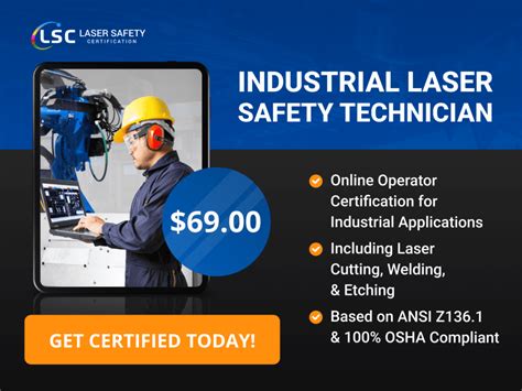 Industrial Laser Safety Technician Certification Laser Safety
