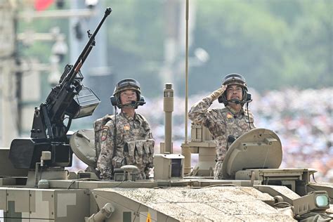 China Displays Its Military Strength In Parade On 80th Anniversary Of