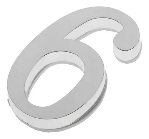 Placas De Señalización De Casas Contemporáneas Número 6 Mercadolibre