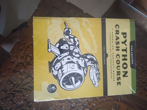 Python Crash Course Programming Book