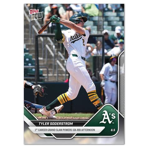 Tyler Soderstrom 2025 Topps Now 259 Orange Foil 25 Price Guide Sports Card Investor