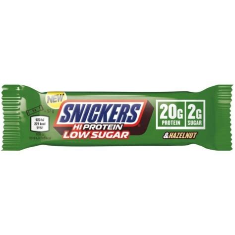Buy Snickers Hazelnut Low Sugar Protein Bar 57 Gm Ninja Saudi Arabia