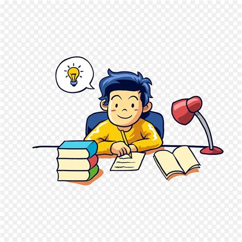 彩色手绘写作业元素png图片素材下载图片编号8442730 Png素材网