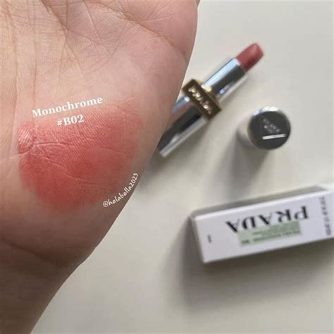 Prada Monochrome Hyper Matte Mini Lipstick 13g B02 Mỹ Phẩm