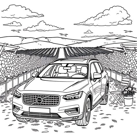 Best Volvo Car Coloring Pages Free Printable Pdf