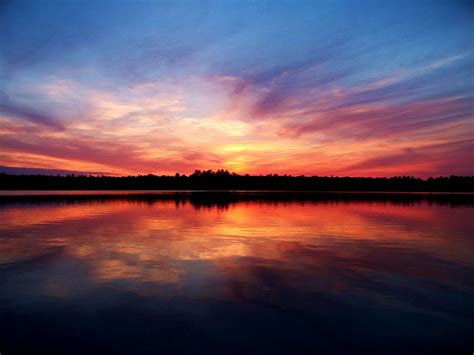 Beautiful Lake Sunset