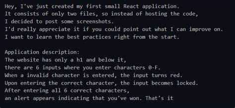 Really Small App Code Review Request Rreact
