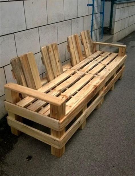 Easy Diy Pallet Bench Plans In 2023 How To Make Diy