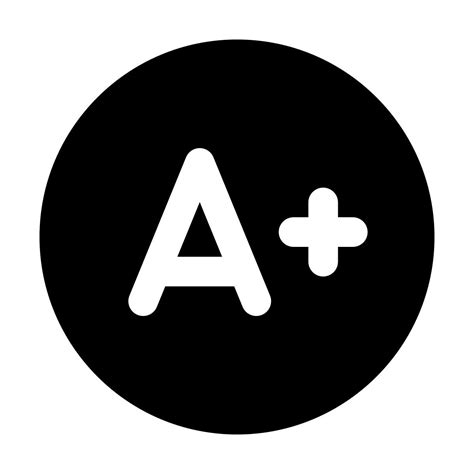 Report Card Icon And Grades Logo For Educational Designs