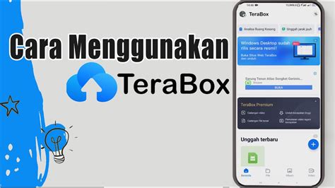 Cara Menggunakan Terabox di Android 2021 - YouTube