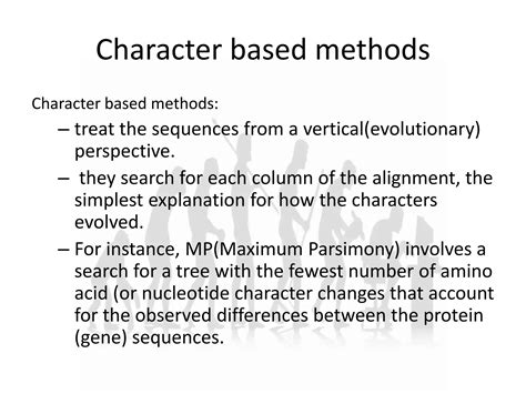 Phylogenetic Tree Construction Pptx