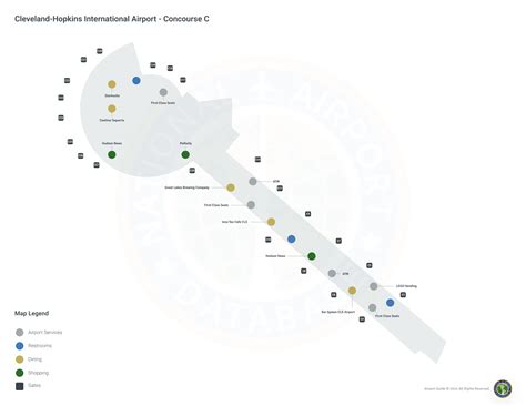 Cleveland Hopkins Airport Cle Maps