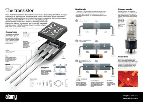 Infographics About The Transistor A Device That Made The Emergence Of