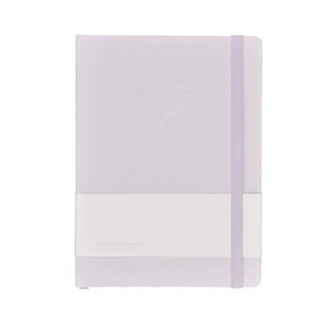 A Journal Lilac Notebook Ruled Notebook A5 16 X 215 Cm Notable