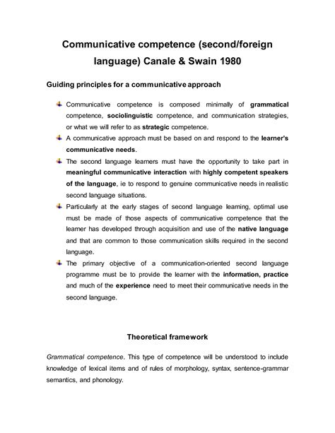 What Is Communicative Competence Docx