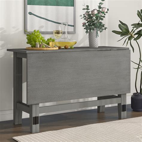 Euroco Wood Extendable Dining Tablewood Extendable Drop Leaf Table