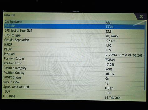 Simrad Gs 15 Gps Antenna Nmea2k Drop Cable Tested Working Max Marine Electronics