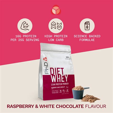 Diet Whey Protein Powder 1kg Phd Nutrition Decathlon