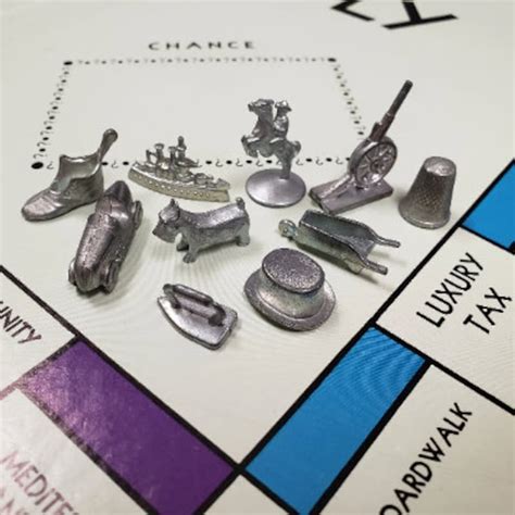 Custom Monopoly Tokens Etsy