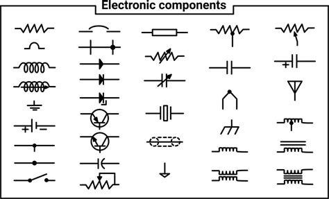 Electrical Resistor Schematic Symbols
