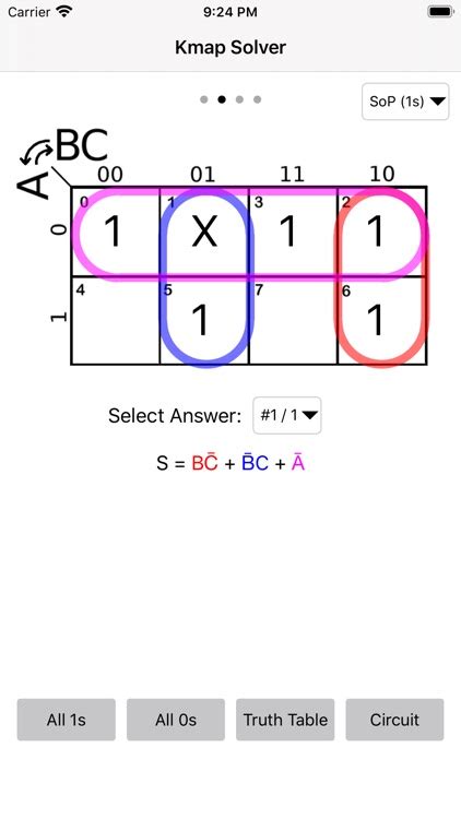 Kmap Solver By Adriano Moutinho