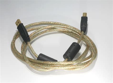 Usb 2 0 Cable A B 6ft Premium Usb Cable Gold Dual Ferrite Pc Cables Search