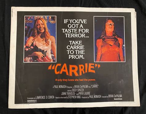 Sissy Spacek Carrie Poster