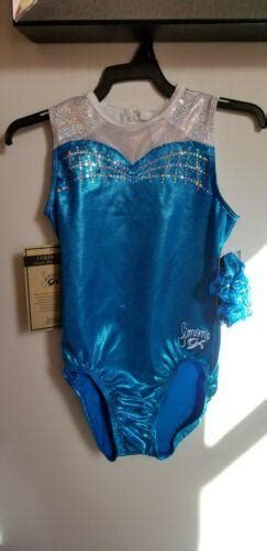 New Gk Simone Biles Ice Pixie Leotardsize Adult Extra Small Axs