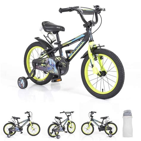 Bicicleta Para Niños Con Campana Ruedas Bicicleta 20 Ruedines Para