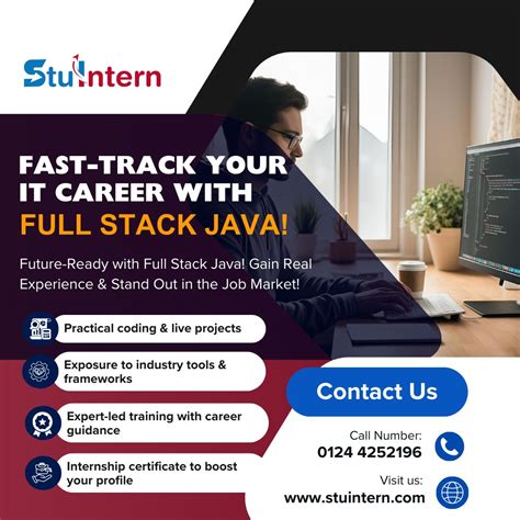 build your it career with full stack java stuintern