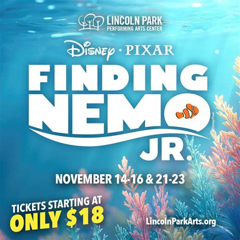 Lincoln Park Performing Arts Center Presents Finding Nemo Jr This Month
