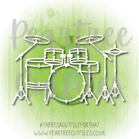 Drum Kit Peartree Cutfiles