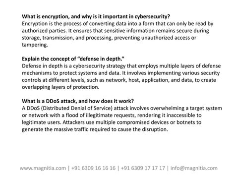 Top 20 Cyber Security Interview Questions And Answers In 2023 Pptx