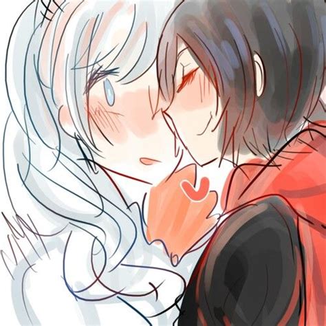 Ruby And Weiss White Rose Rwby Rwby Rwby Rose Rwby Anime