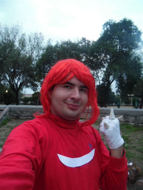 Knuckles The Echidna Cosplay By Brandonale On Deviantart