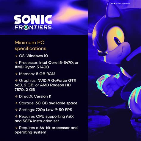 Can My Pc Run Sonic Frontiers R Sonicthehedgehog