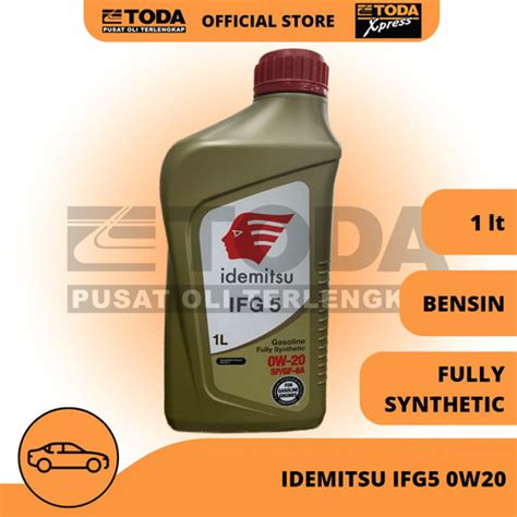 Jual Oli Idemitsu Ifg 5 0w 20 1000ml Original Oli Mesin Mobil Kota