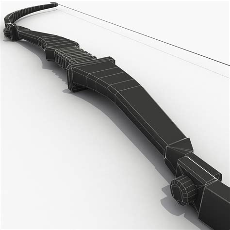 3d Model Classic Bow